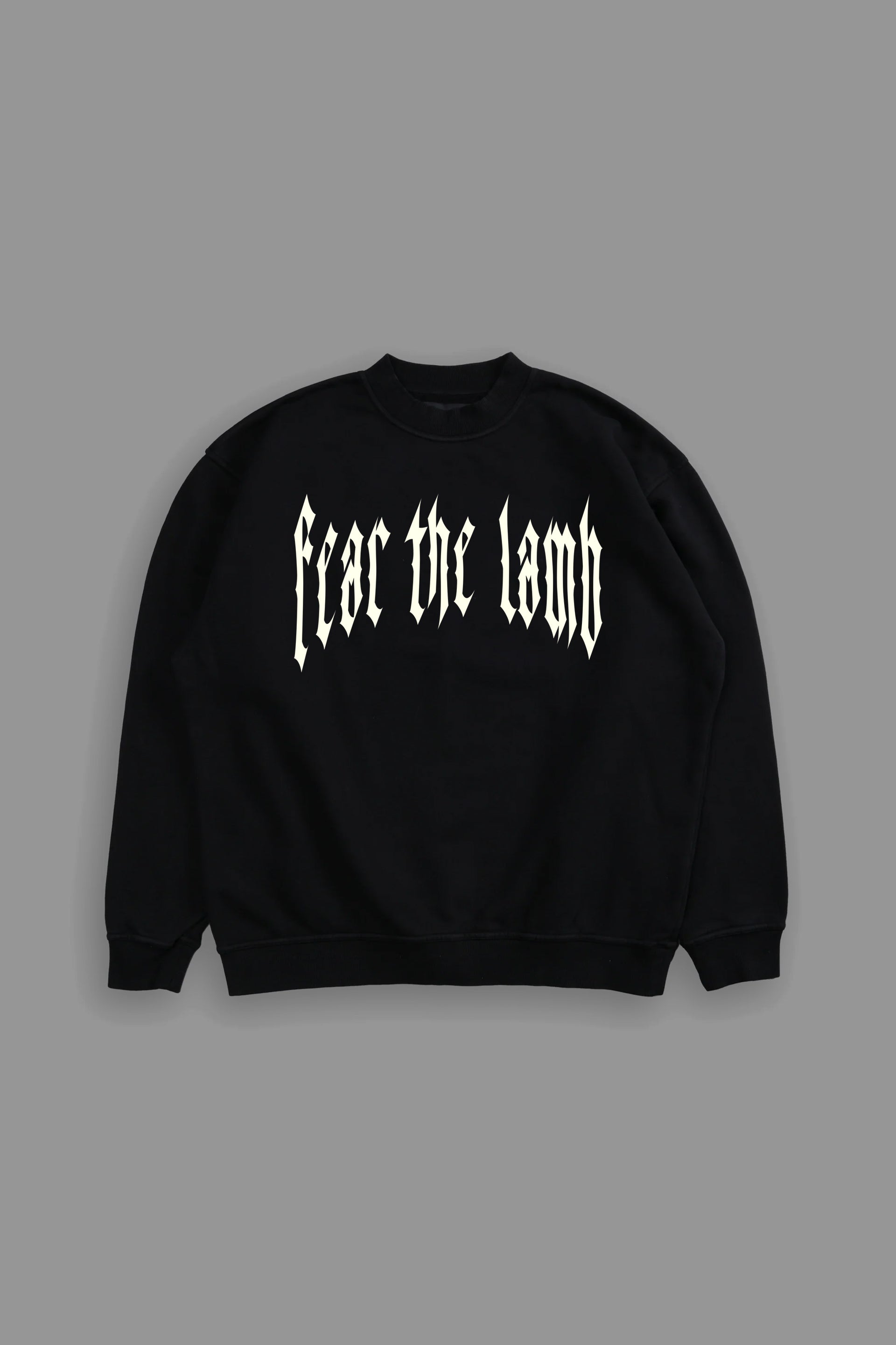 FEAR THE LAMB "PREMIUM" SWEATSHIRT IN BLACK – Fear the Lamb