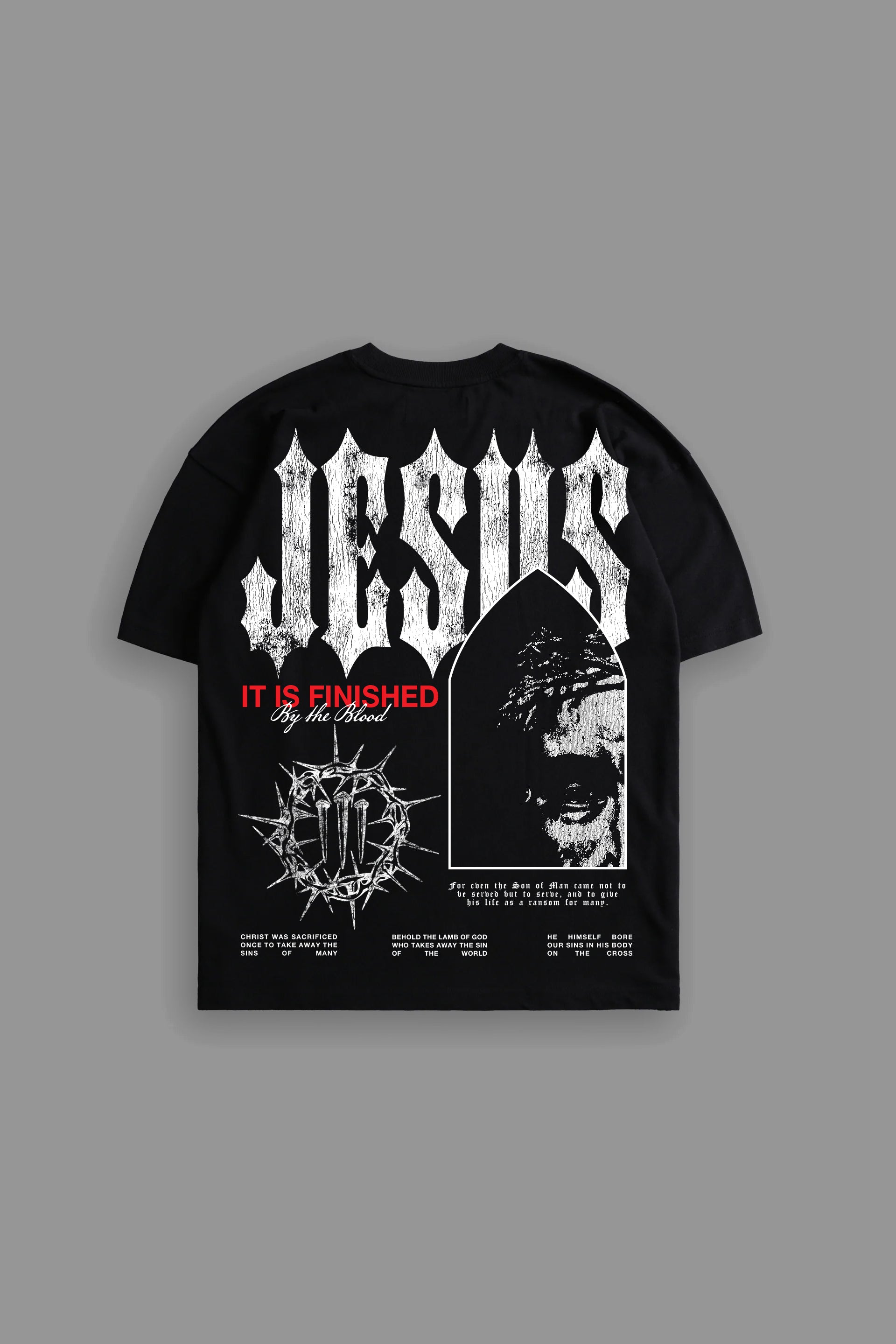 Ransom "Premium" Tee in Black – Fear the Lamb